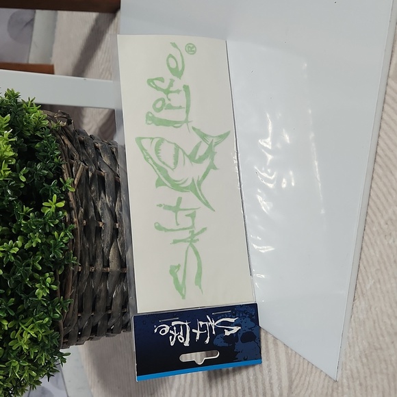 Salt Life | Accents | Salt Life Green Window Decal | Poshmark